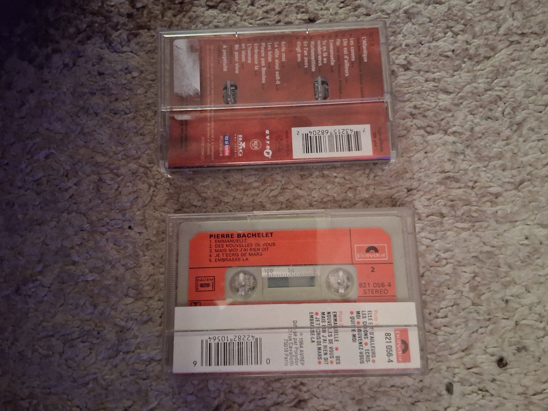 Lot de 2 cassettes audio Pierre Bachelet (D'occasion) à Aigle pour CHF ...