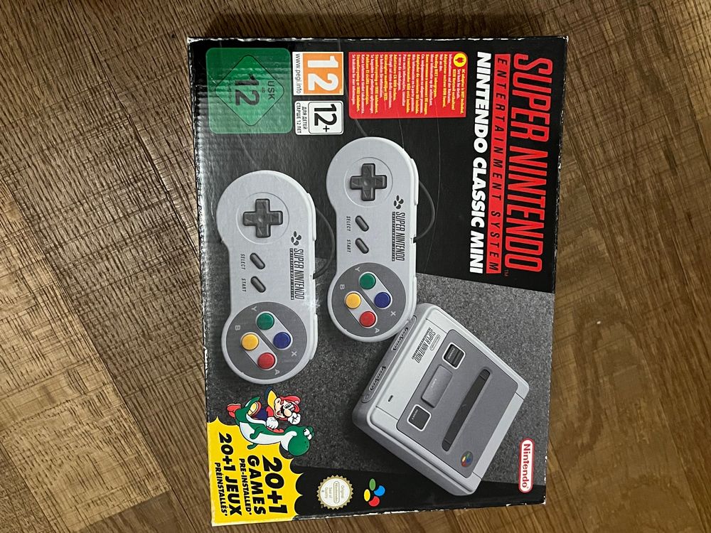 SNES Super Nintendo Classic mini (Neu (gemäss Beschreibung)) in ...