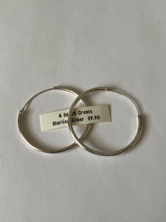 Creolen Silber 925 (Gebraucht) in Langnau am Albis für CHF 10 – mit Lieferung auf Ricardo kaufen