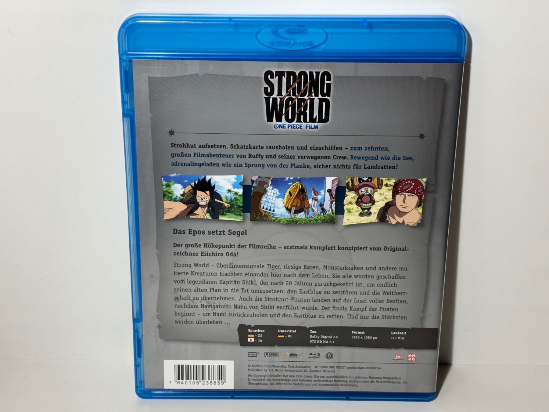 One Piece - Der 10. Film - Strong World Blu Ray (Gebraucht) in ...