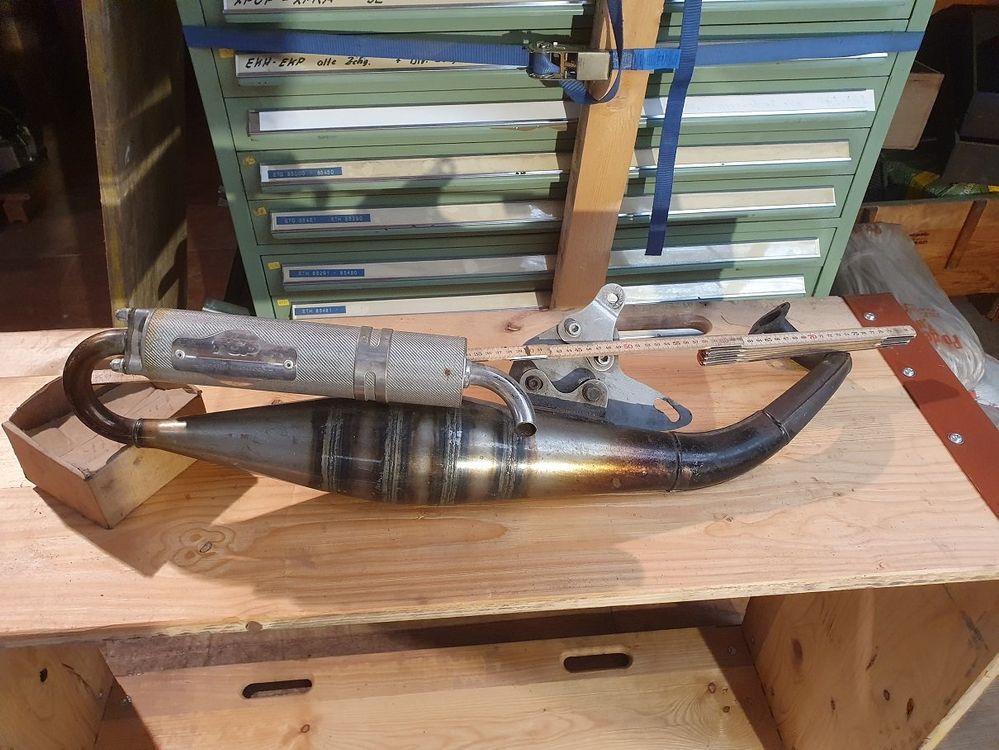 Tuning Auspuff Yamaha Roller | Kaufen auf Ricardo