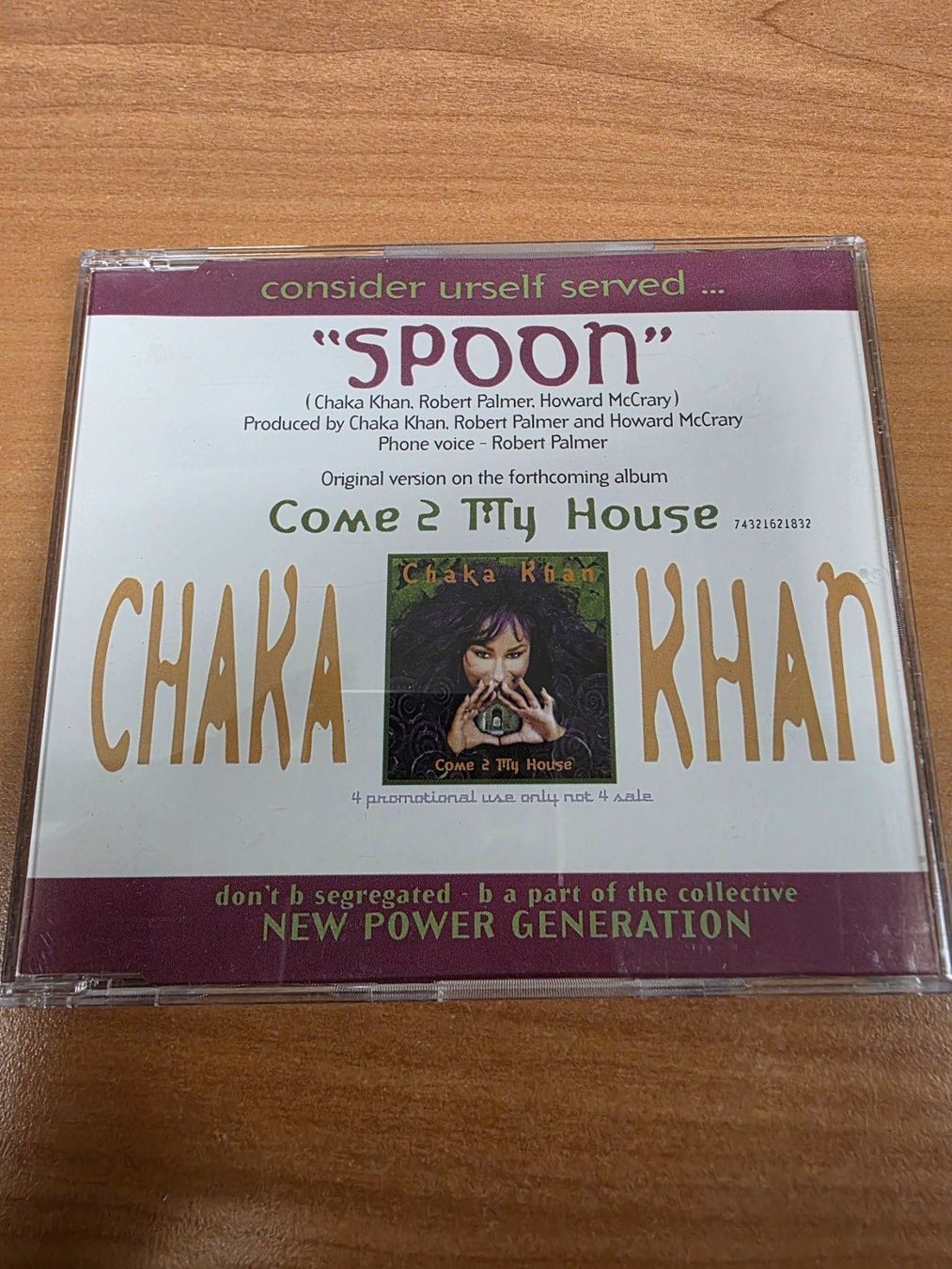 CD Single - Chaka Khan – Spoon (PROMO) (Gebraucht) in Biberist für CHF ...