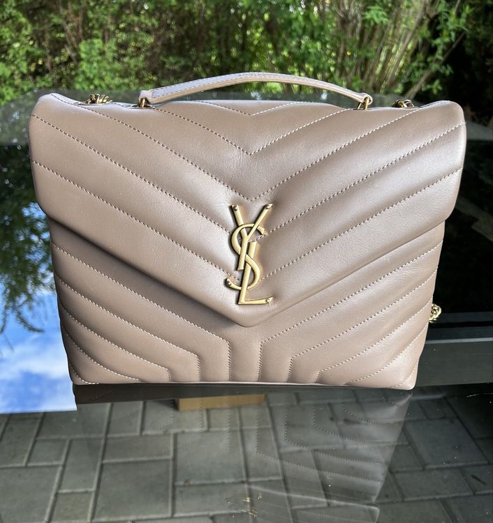 YSL Envelope Bag in Powder Brown | Kaufen auf Ricardo