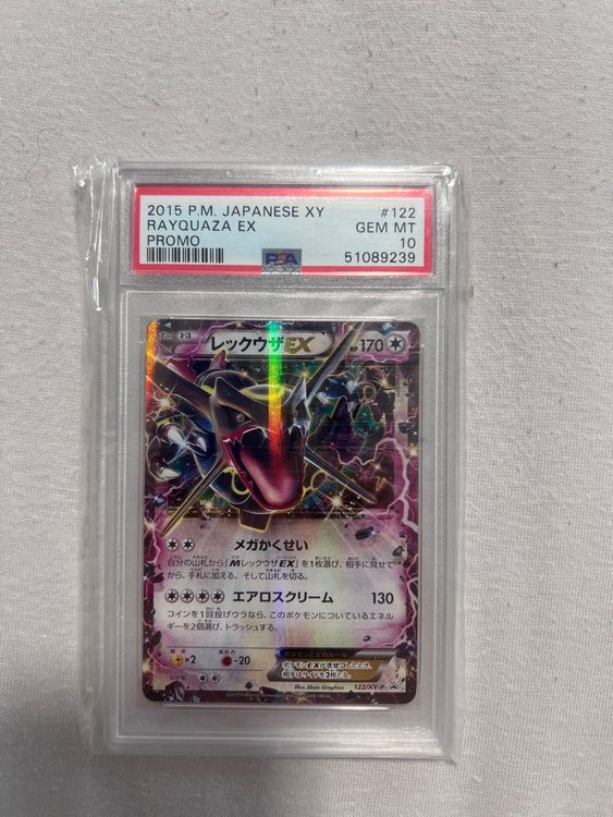 Rayquaza PSA 10 XY PROMO PSA 10 JPN (Neu und originalverpackt) in Losone für CHF 80 – mit ...