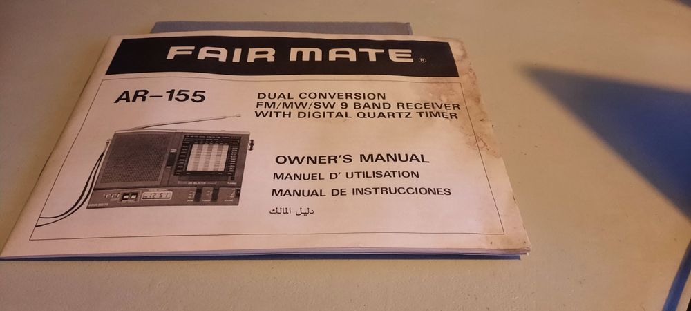 Fair Mate Radio AR-155 Rundfunkempfänger (Neu (gemäss Beschreibung)) in ...