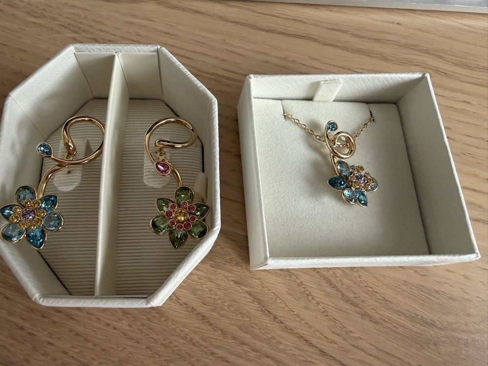 Swarovski Idyllia Set Kette + Ohrringe | NP 378CHF | wie neu (Neu ...