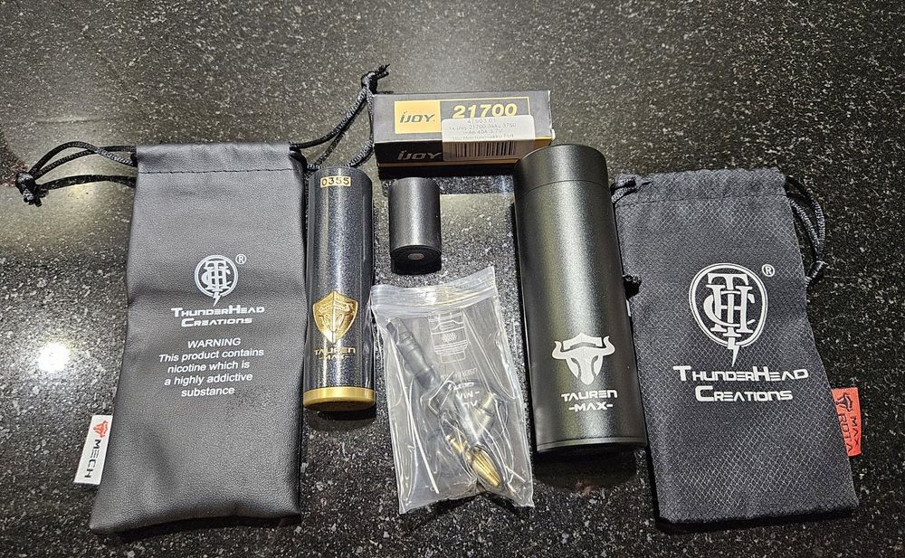 ThunderHead Creations (THC) Tauren Max Mech Mod (Black/Gold) | Kaufen ...