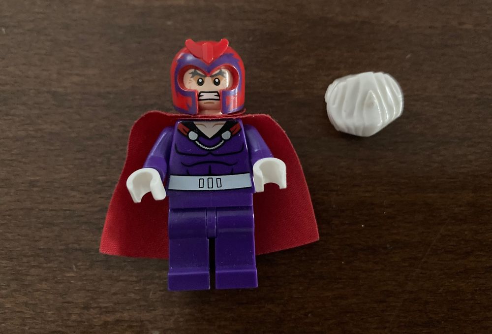 Lego Magneto sh119 X-Men MiniFigur 76022 Marvel Super Heroes (Gebraucht ...