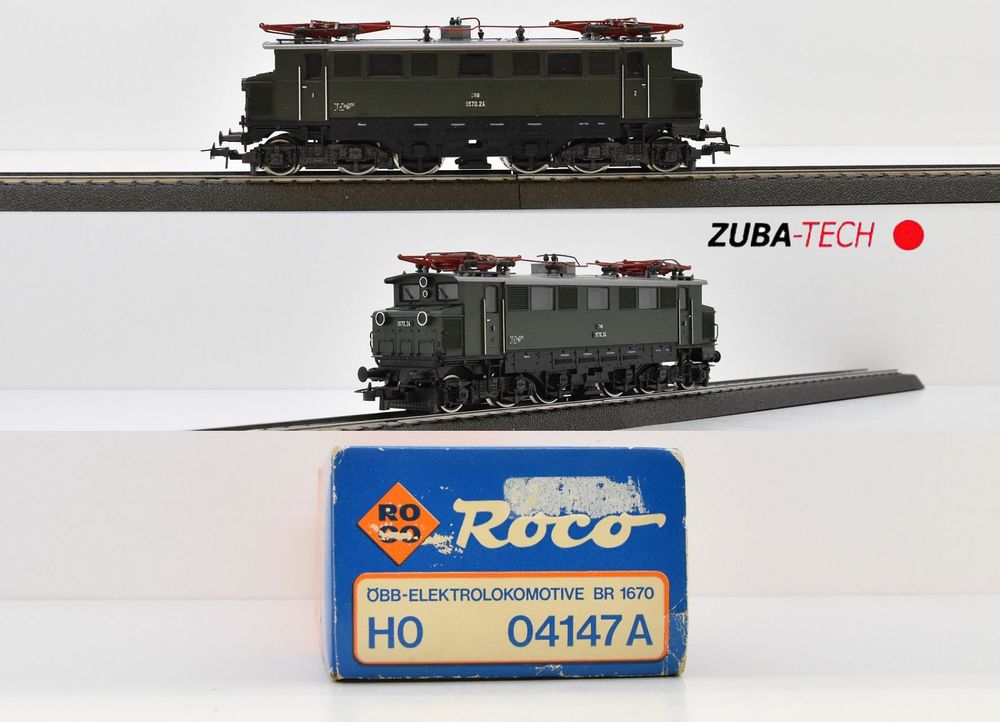 Roco 04147 E-Lok Rh 1670 ÖBB H0 GS Analog mit OVP (Gebraucht) in St ...
