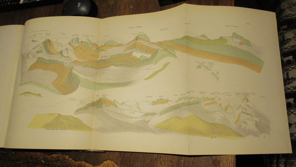 Geologie Säntis Sentis Beiträge zur geol. Karte der Schweiz (Gebraucht) in Hedingen für CHF 245 ...