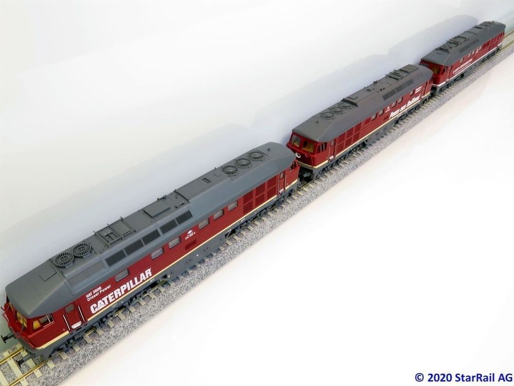 BRAWA 3-teiliges Set 0412 Set DB BR 234 Ludmilla Epoche V (Neu (gemäss ...