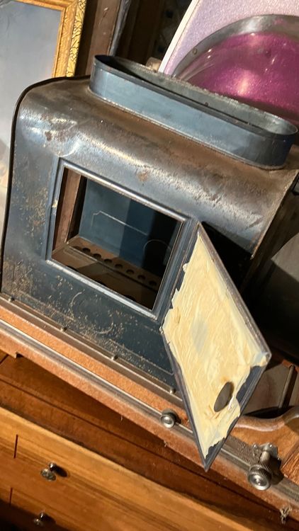 Lanterne magique ancienne ICA Zauberlaterne Laterne Foto (Defekt) in St ...