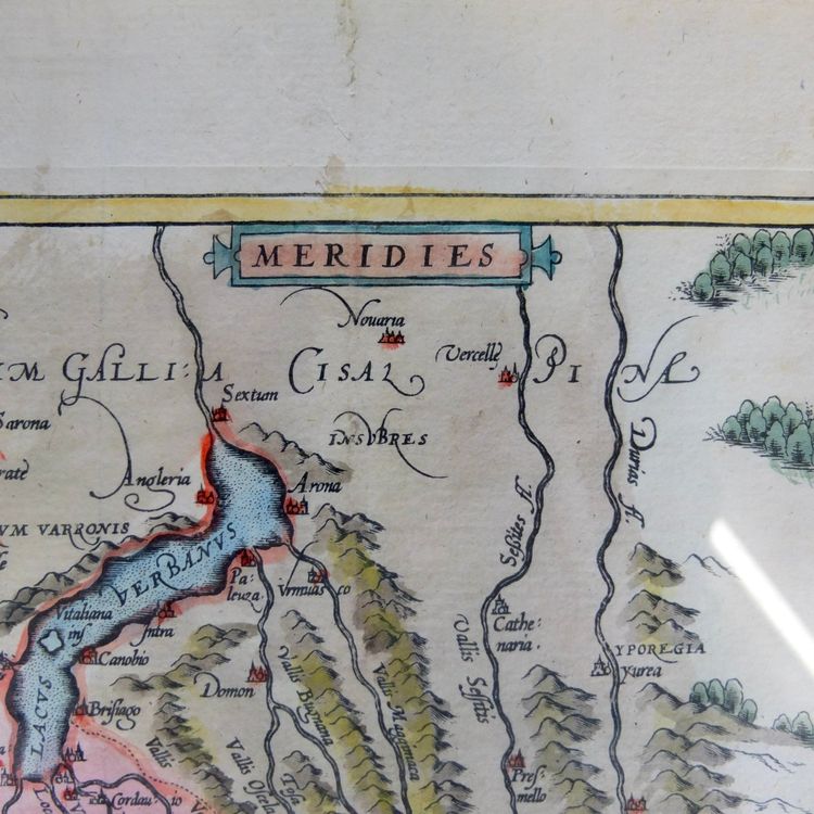 Antike Karte der Schweiz um 1600 (Gebraucht) in Basel für CHF 75 – nur ...