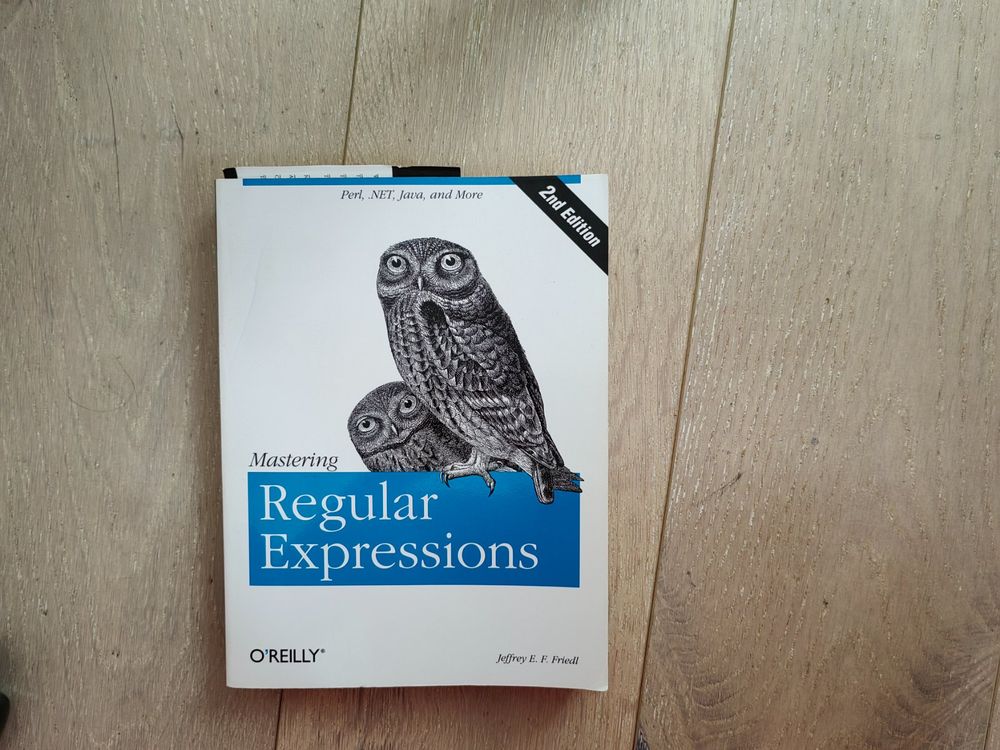 Mastering Regular Expressions Jeffrey E.F. Friedl 2nd ed | Kaufen auf ... Mastering Regular Expressions Jeffrey E.F. Friedl 2nd ed | Kaufen auf ...
