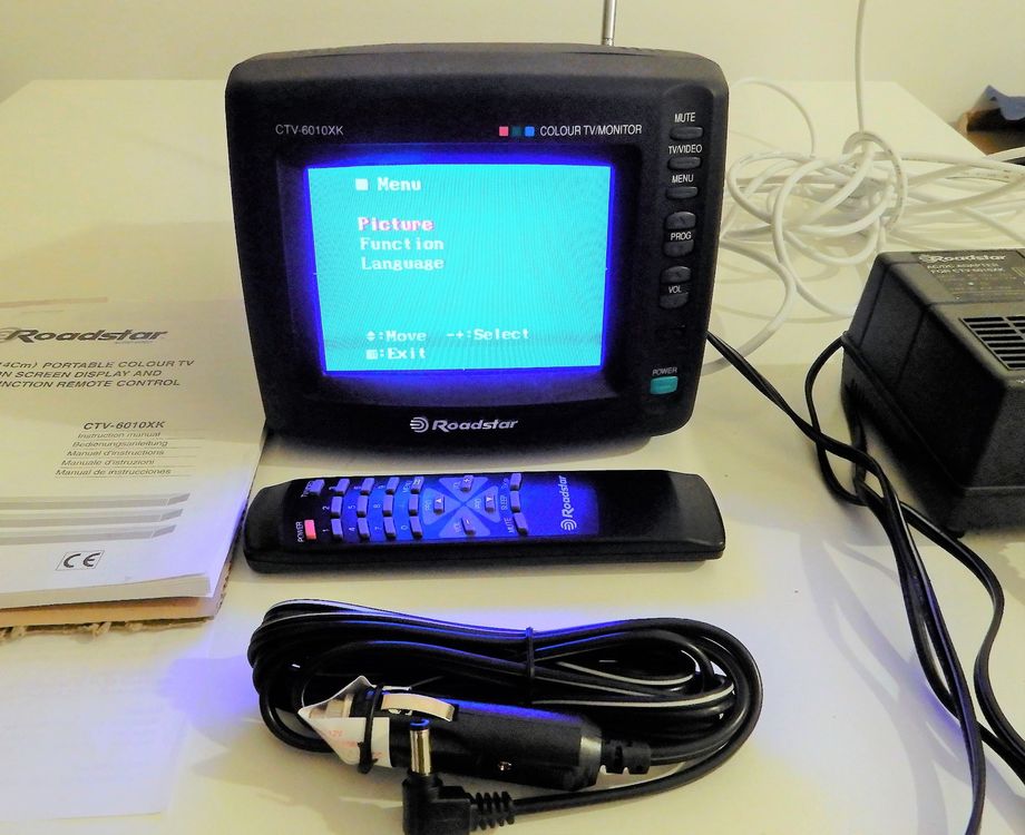 Roadstar portable colour tv CTV-6010XK (Gebraucht) in Venthône für CHF ...