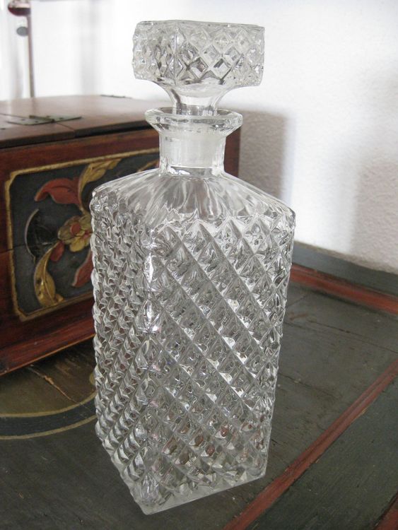 Whisky-Karaffe aus Bleikristallglas, Vintage | Kaufen auf Ricardo