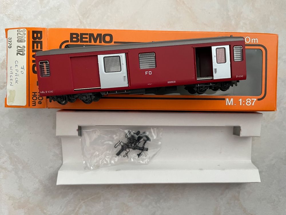 Bemo 3269 202 Gepackwagen FO D4342 (Neu (gemäss Beschreibung)) in für ...