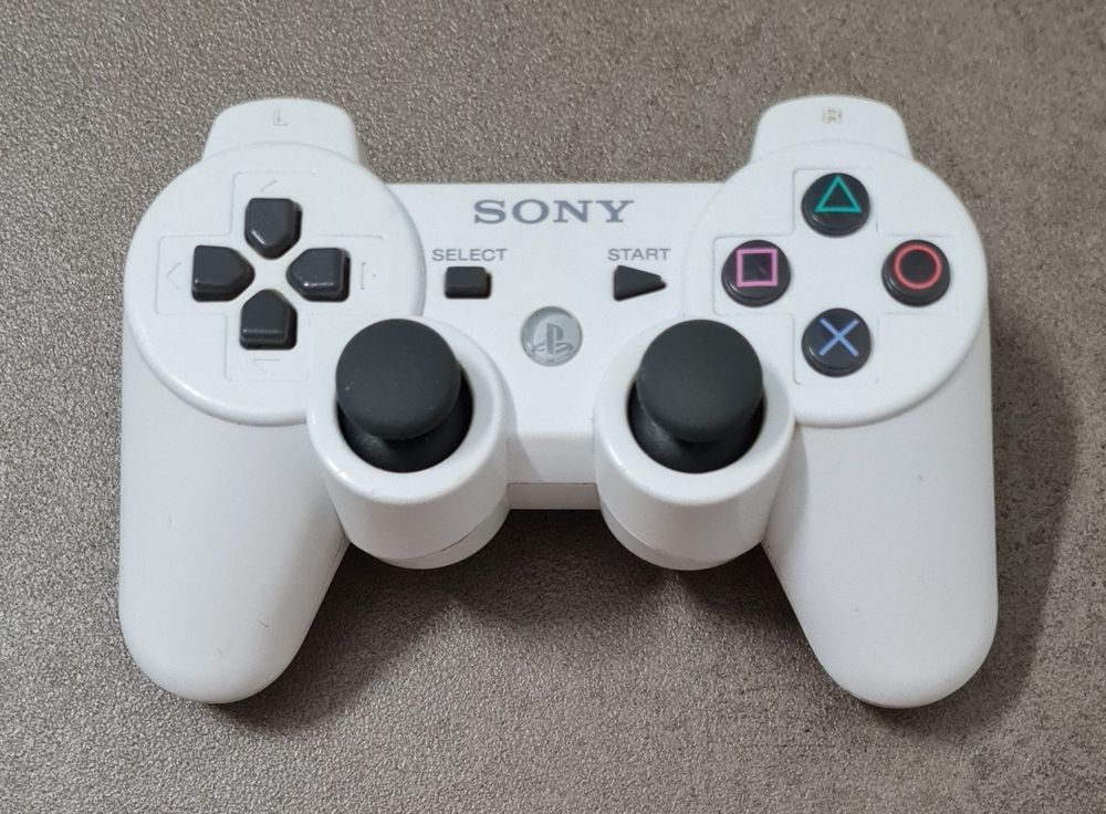 Original Playstation 3 Dualshock 3 Controller in Weiss! | Kaufen auf Ricardo