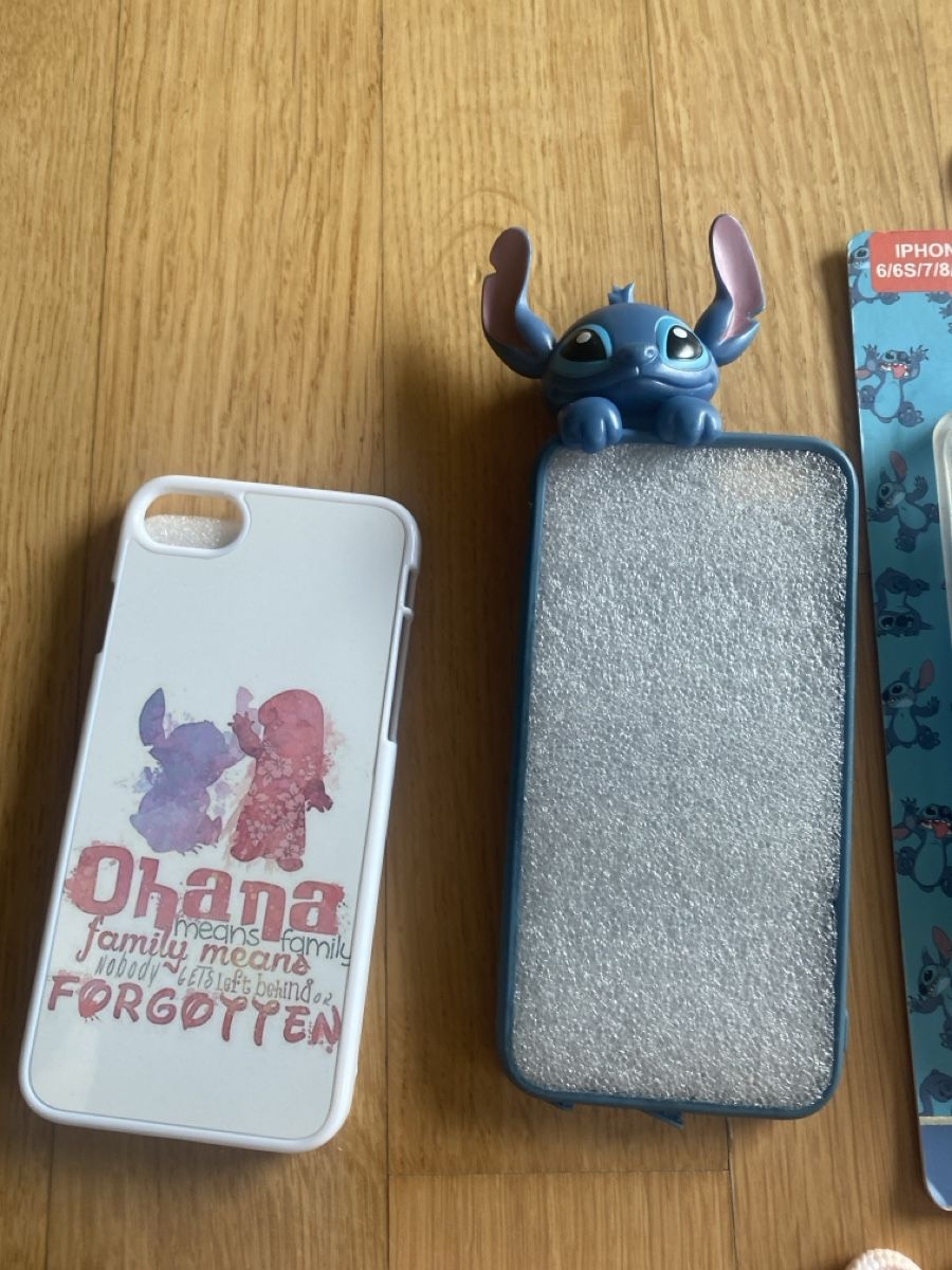 iPhone Hüllen Set: Disney Stitch, Marmor Optik, Neon! (Gebraucht) in ...