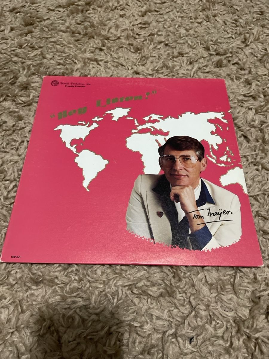 Tom Meier Schallplatte "Hey Listen!" Rarität, Top Zustand (Gebraucht) in Unterkulm für CHF 3 ...