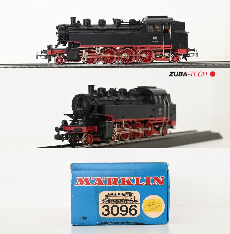 Märklin 3096 Dampflok BR 86 DB, H0 WS Analog mit OVP (Gebraucht) in St. Gallen für CHF 6 – mit ...