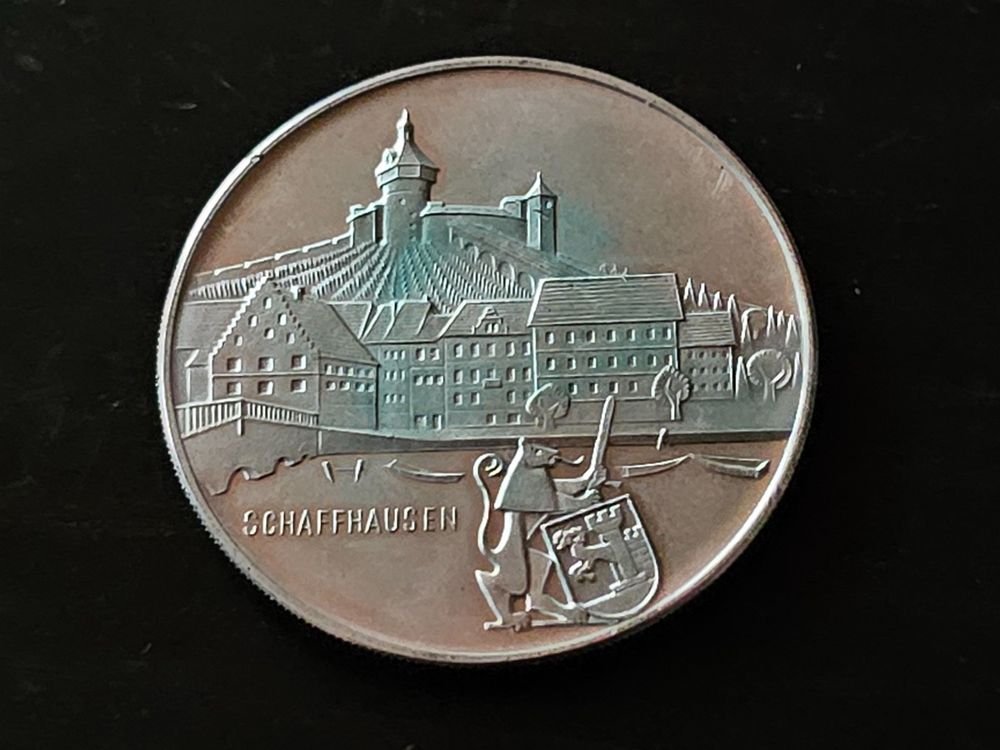 Silbertaler 1970☆SCHAFFHAUSEN | Kaufen auf Ricardo