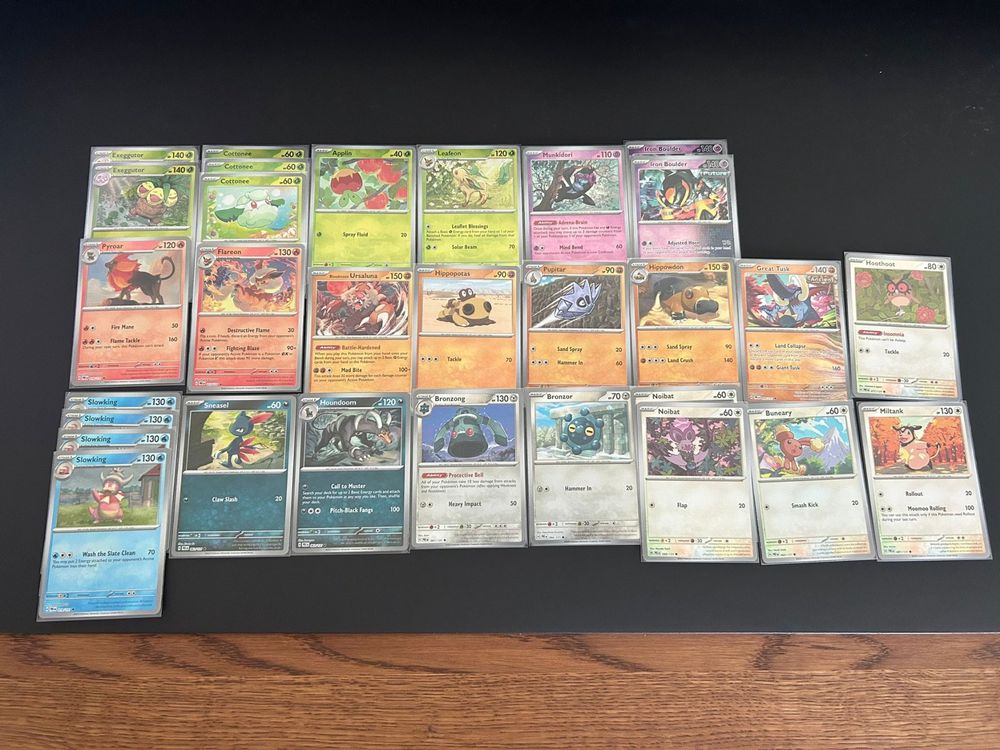 Pokémon sammlung (pokeball reverse, ex, Prismatic evolution) (Gebraucht ...