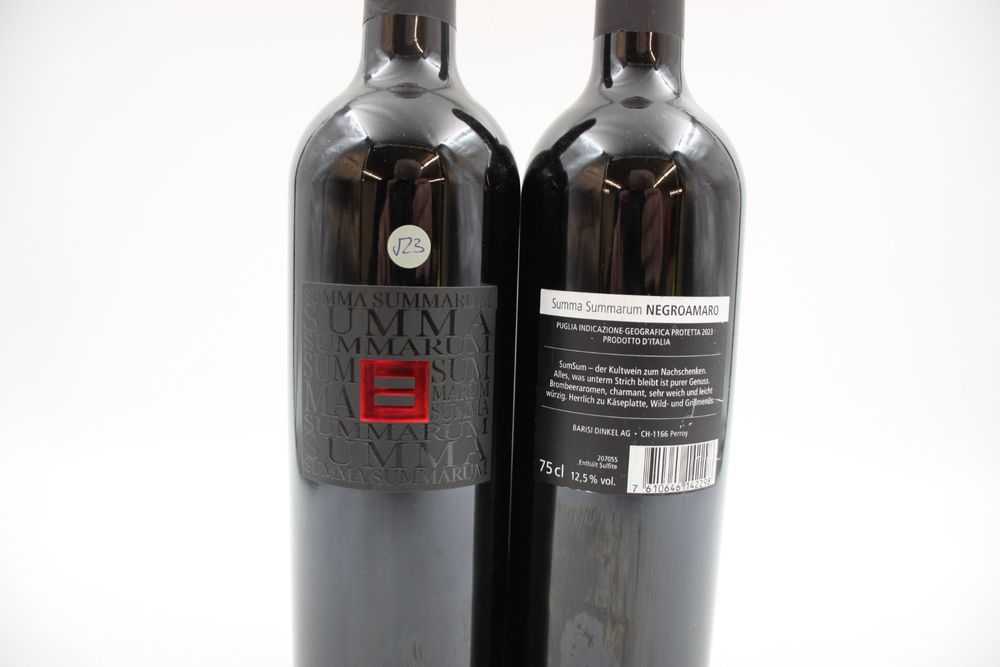 5x Summa Summarum Negroamaro Puglia IGP Rotwein (25111660Z) (Neu ...