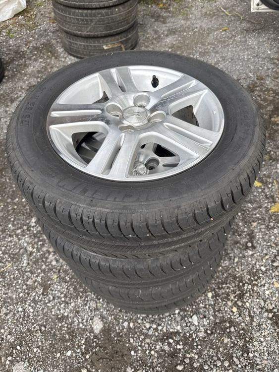 Daihatsu Sirion Sommerkompletträder (Gebraucht) in Rehetobel für CHF 85 – nur Abholung auf ...