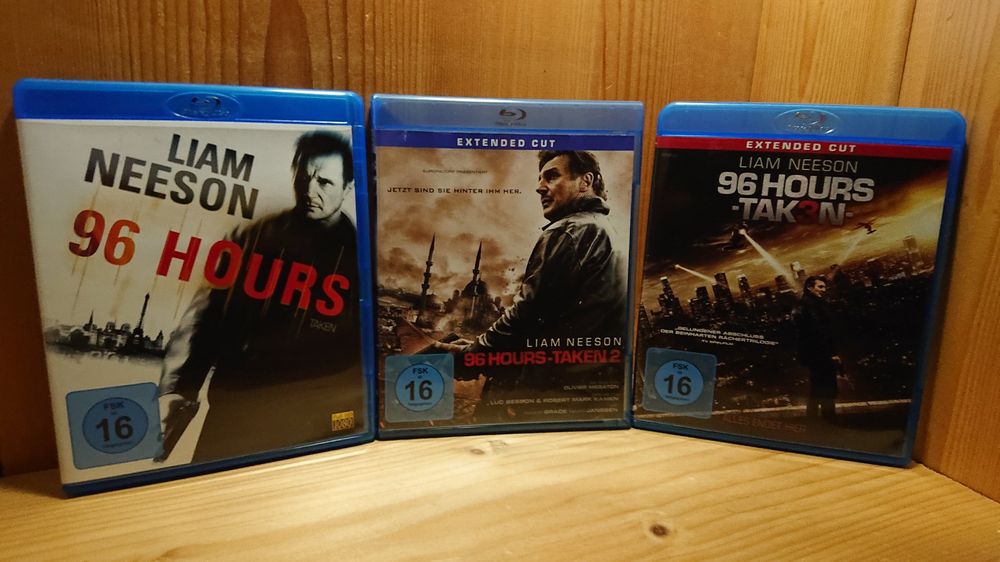 96 HOURS TAKEN 1 bis 3 auf Blu-Ray (Gebraucht) in Wilderswil für CHF 11 ...