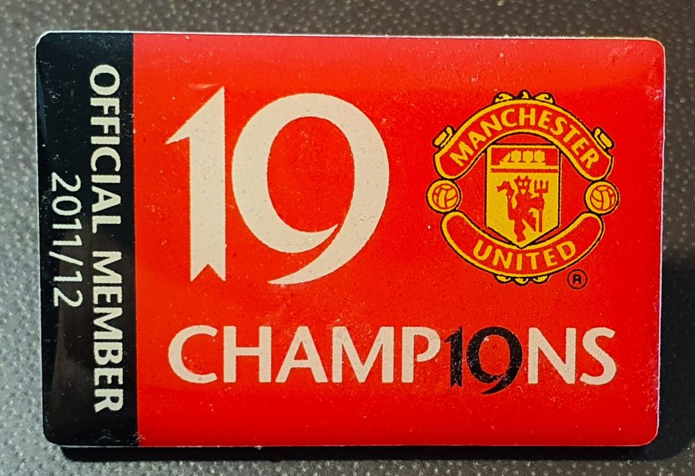 T466 - Pin FC Manchester United RED Devil's Member 11/12 | Kaufen auf ...