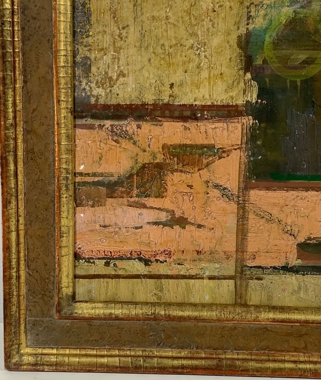 Hans Rudolf Schiess (1904-1978) Gemälde grüne Ringe (Gebraucht) in Root ...