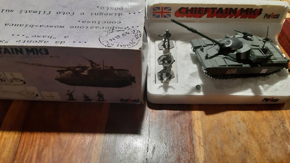 CHIEFTAIN MK3 PANZER 1/50 MADE IN ITALIEN POLISTIL | Kaufen auf Ricardo