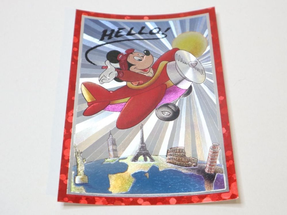 AK Disney Magic Effects Micky im Flieger (Neu (gemäss Beschreibung)) in ...