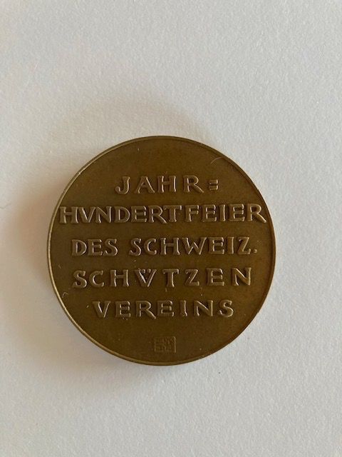 Medaille Eidg. Schützenfest 1924 Aarau (Gebraucht) in Bolligen für CHF 15 – mit Lieferung auf ...