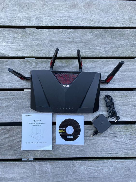 RT-AC88U Wireless-AC3100 Dual Band Gigabit Router | Kaufen auf Ricardo