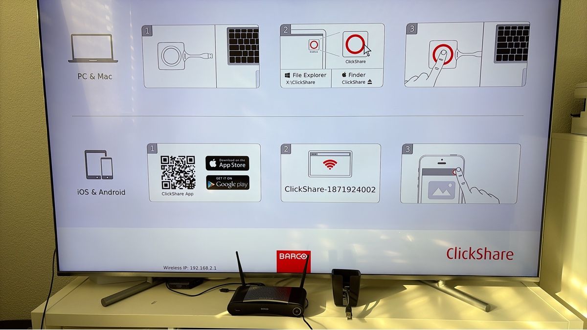 Barco ClickShare CSE-200 Wireless Collaboration System (Gebraucht) in ...