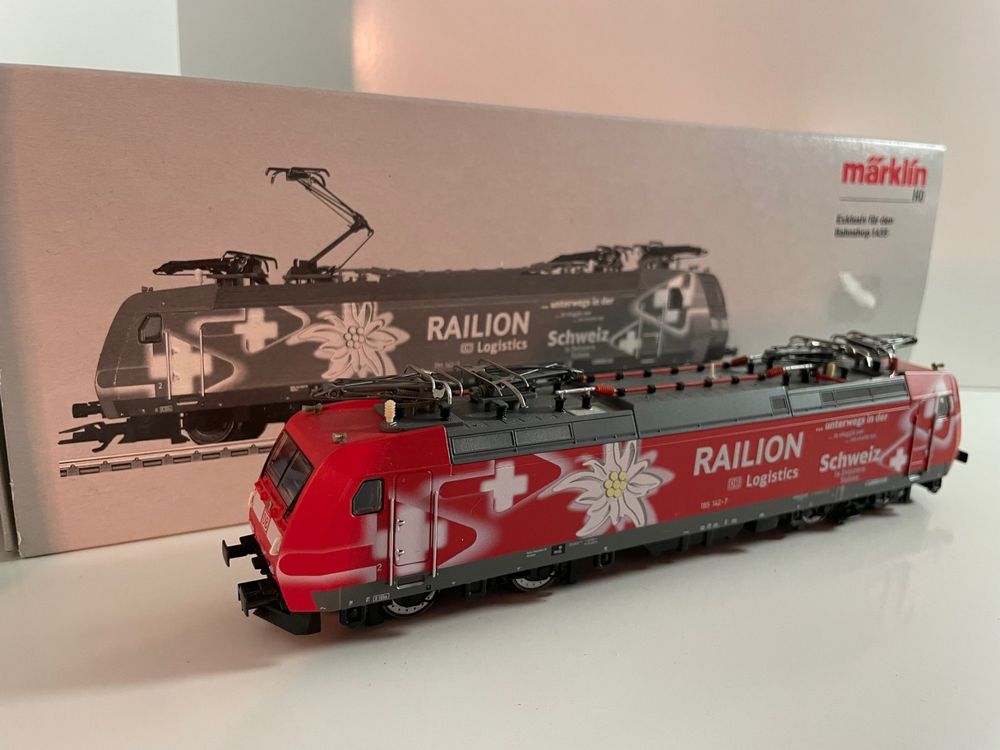 Märklin 36892 DB 185 142-7 Railion DB Logistics Schweiz (Gebraucht) in ...