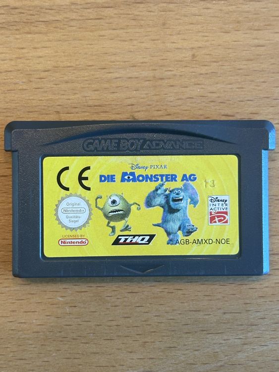 Die Monster AG Gameboy Advance Game (Gebraucht) in Würenlingen für CHF ...