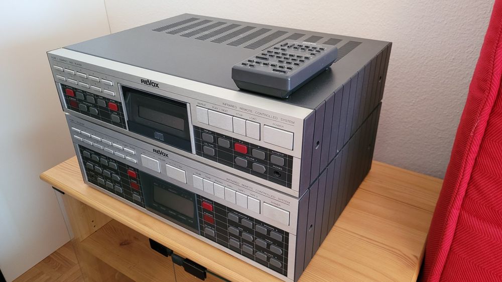 Revox Receiver B285, CD Player B225, Fernsteuerung (Gebraucht) in Zug ...