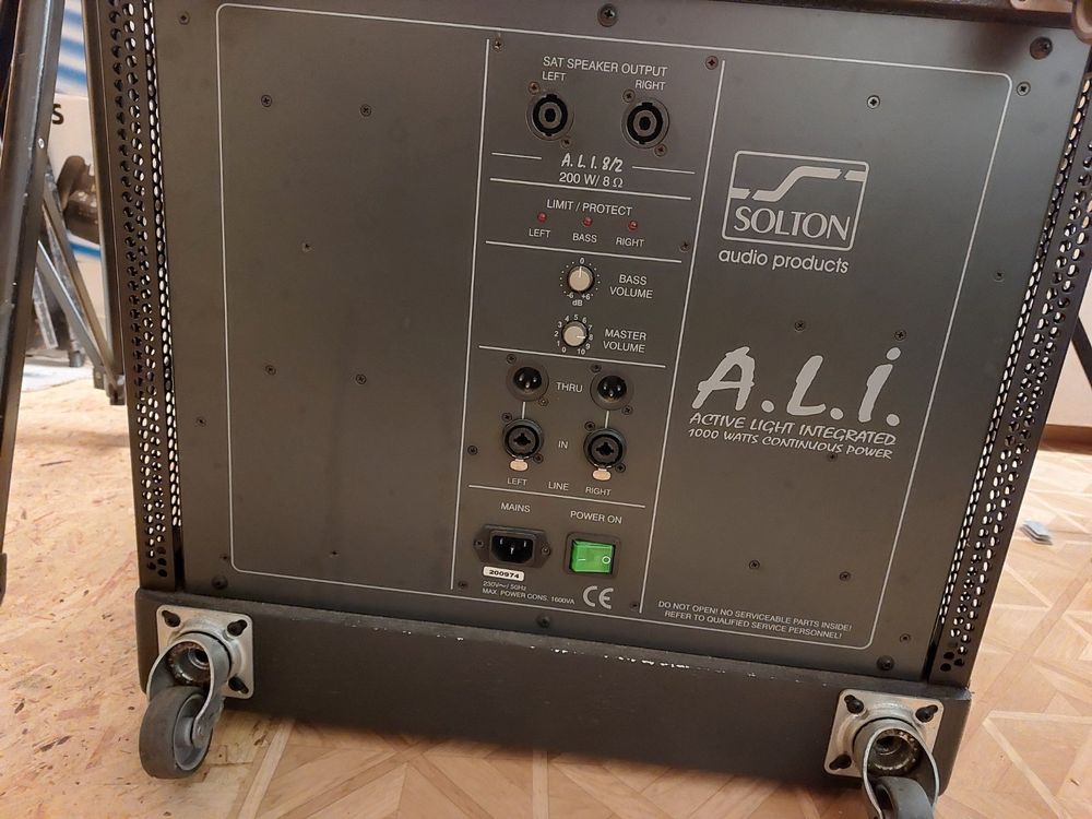 PA-Anlage Active SAT System A.L.I Solton 1000Watt (Gebraucht) in Aarau ...