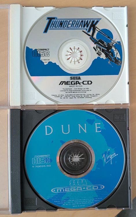 Dune + Thunderhawk Sega Mega CD (Gebraucht) in Rolle für CHF 20 – mit Lieferung auf Ricardo kaufen