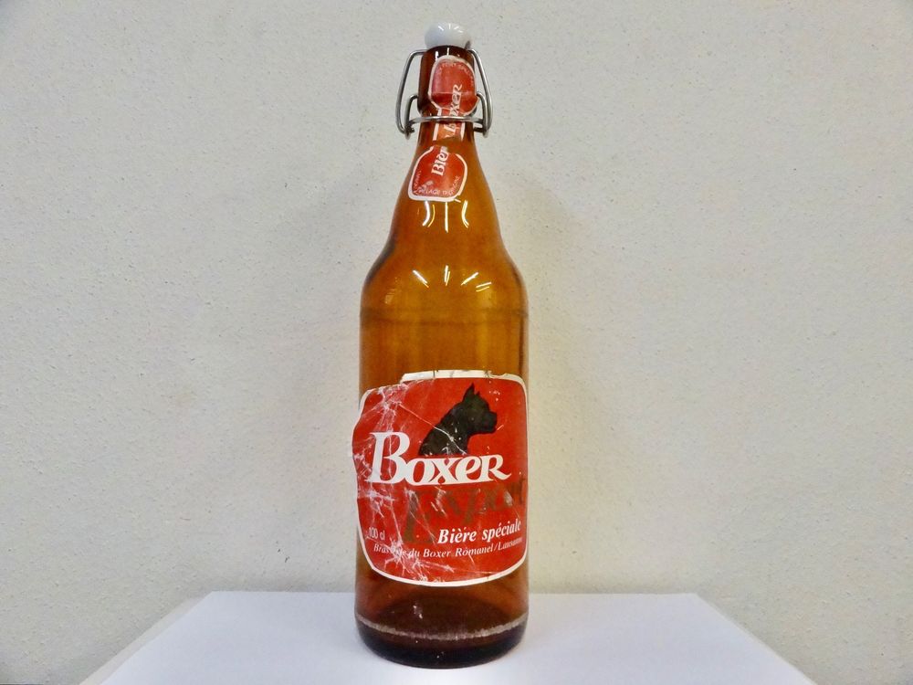 Bierflasche BRAUEREI BRASSERIE BOXER EXPORT ROMANEL 1969 (Gebraucht) in ...