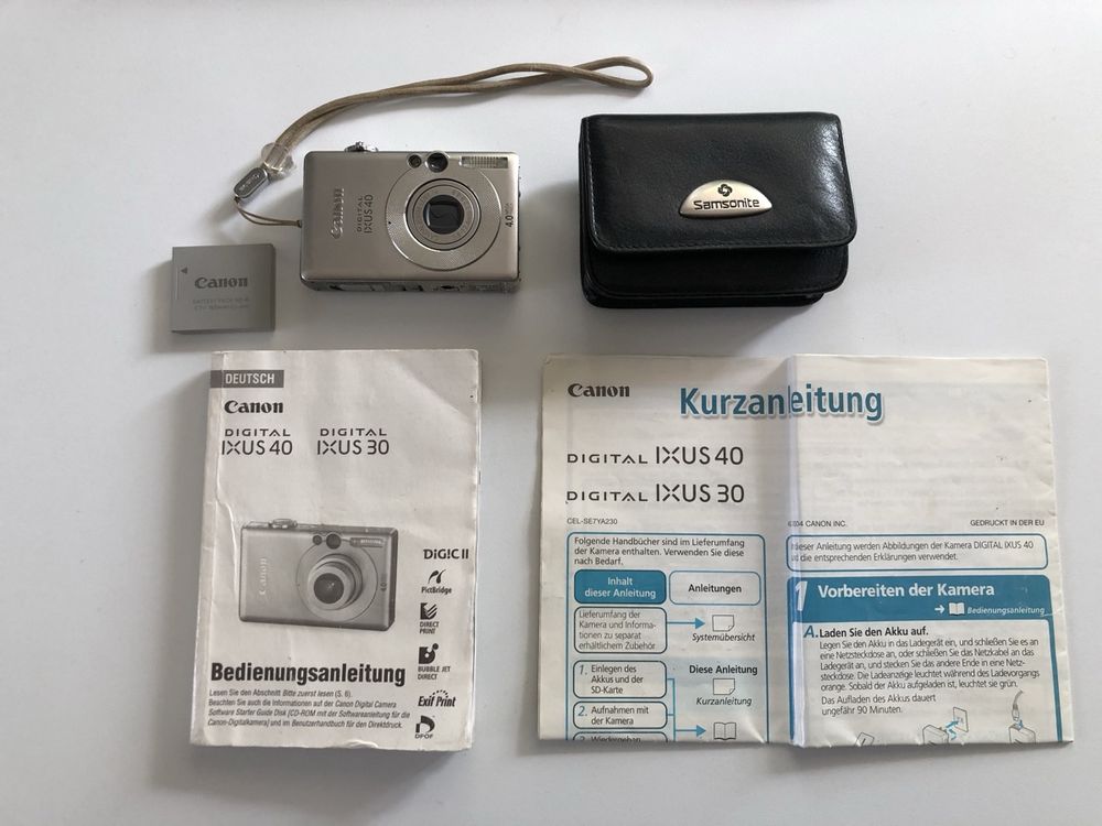 Canon Digital IXUS 40 Kamera (Defekt) in Kirchdorf AG für CHF 10 – mit ...