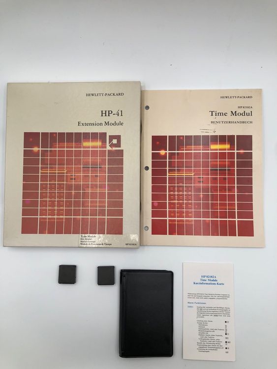 Time Modul zu HP 41CV / Math.Statik Modul zu HP 41CV | Kaufen auf Ricardo