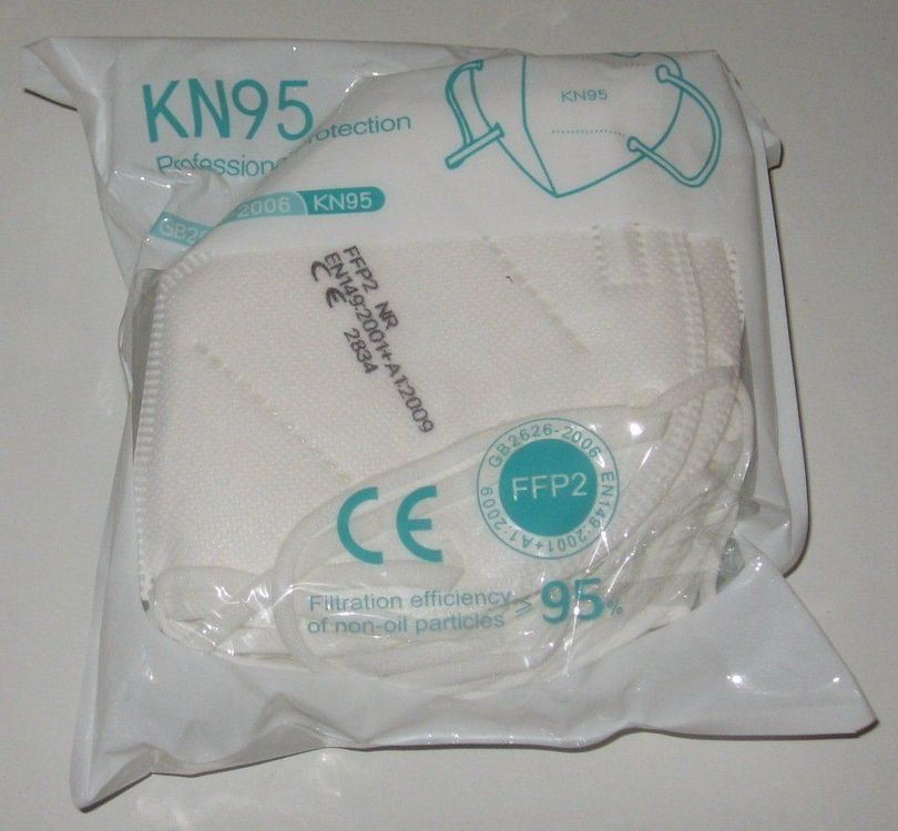 FFP2/ KN95 Gesichtsmaske weiss (10Stk.) (Neu und originalverpackt) in Seengen für CHF 10 – mit ...