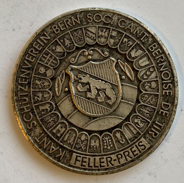 Bern "Feller-Preis" - Medaille (Gebraucht) in Schlieren für CHF 1 – mit Lieferung auf Ricardo kaufen
