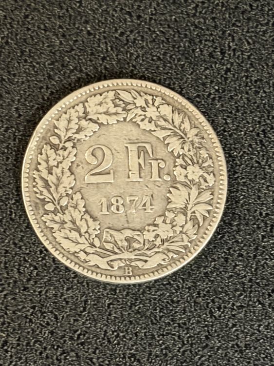 Pièce rare: 2 Francs Suisse 1874 - Argent, Collection (D'occasion) à ...