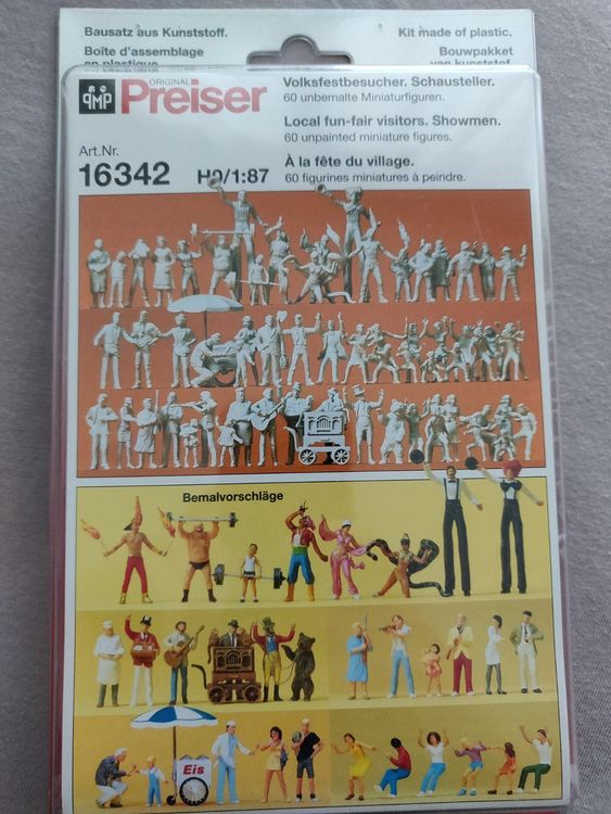 Preiser 16342 H0 Figuren OVP (Gebraucht) in Lyss für CHF 15 – mit ...
