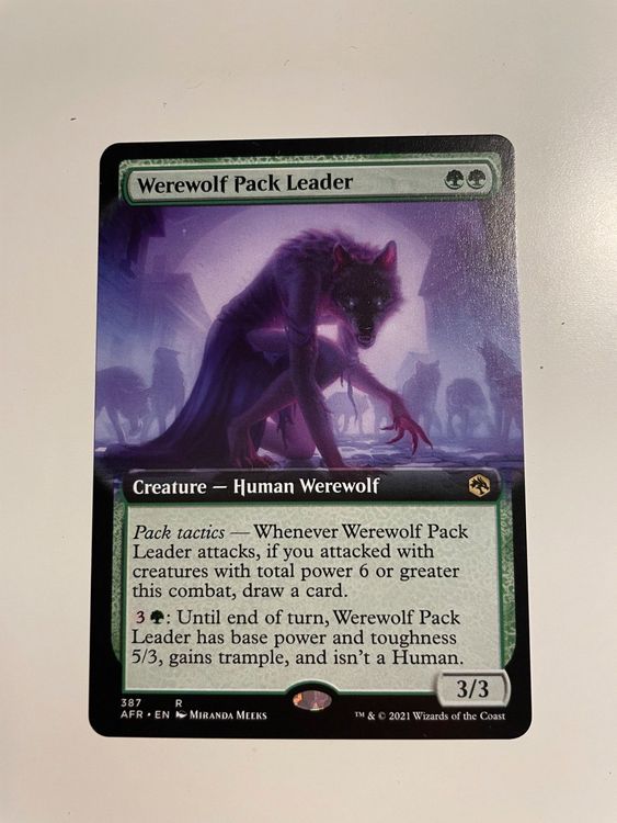 Werewolf Pack Leader fullart MTG | Kaufen auf Ricardo
